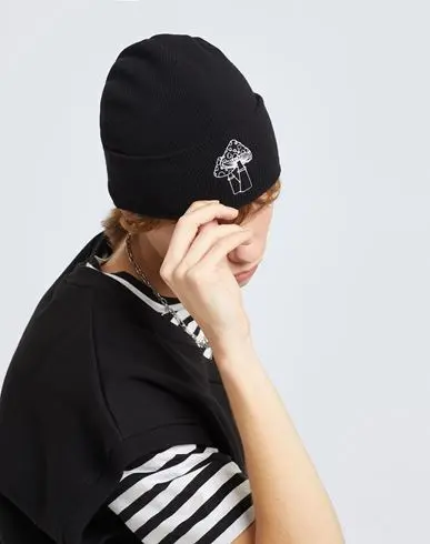 8 BY YOOX Recycled Wool Beanie With Embroidery