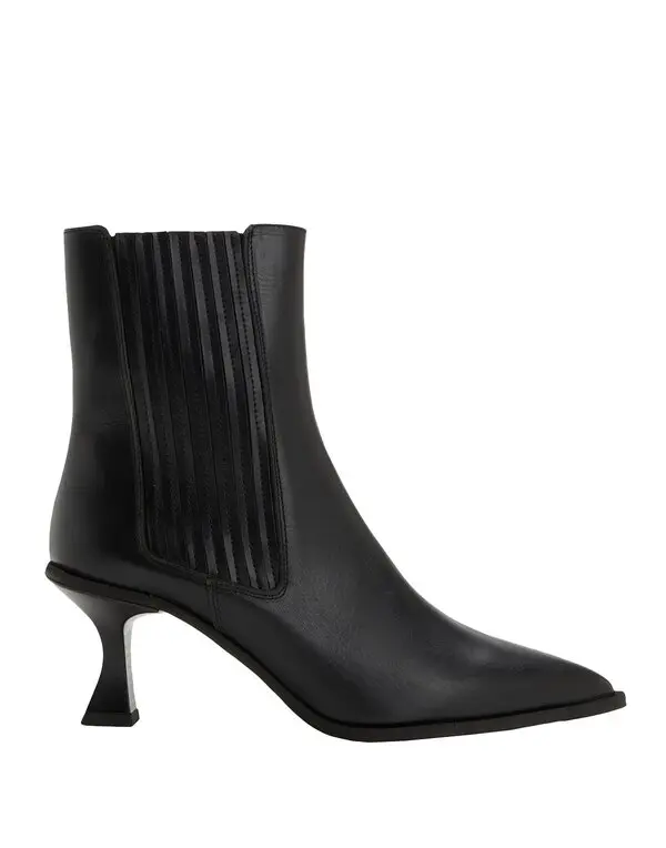 8 BY YOOX Leather Chelsea Ankle Boots - Black