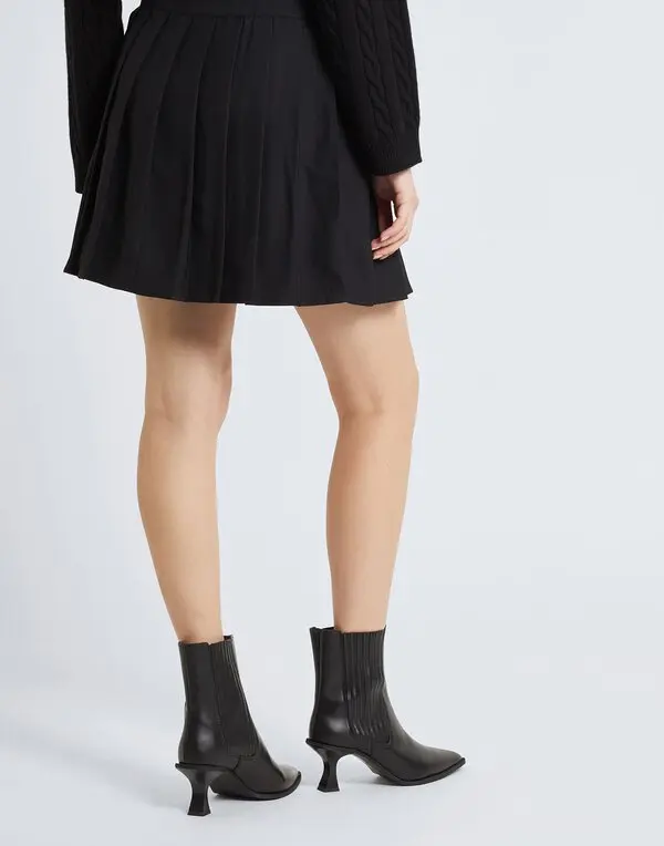 8 BY YOOX Leather Chelsea Ankle Boots - Black