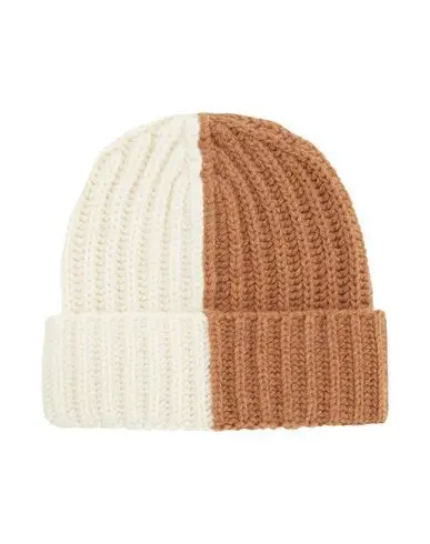 8 BY YOOX Recycled Wool Bicolor Beanie - White