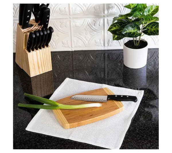 JOYCE CHEN Small Burnished Bamboo Cutting Board 6'x9