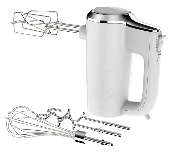 COURANT 250w 5-speed Hand Mixer With 5 Attachme Nts - One-color