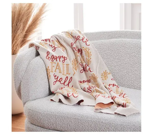 SAFAVIEH Happy Fall Throw