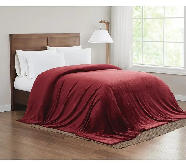 TRULY SOFT 110'x120' Velvet Plush Family Blanke T - One-color