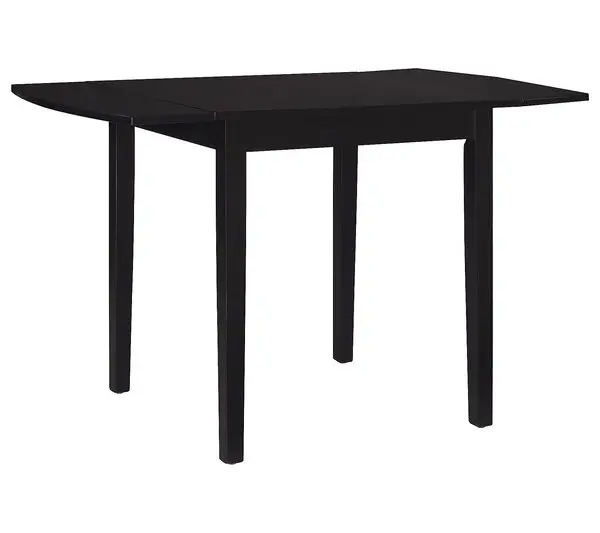 LINON Trina Square Drop Leaf Table