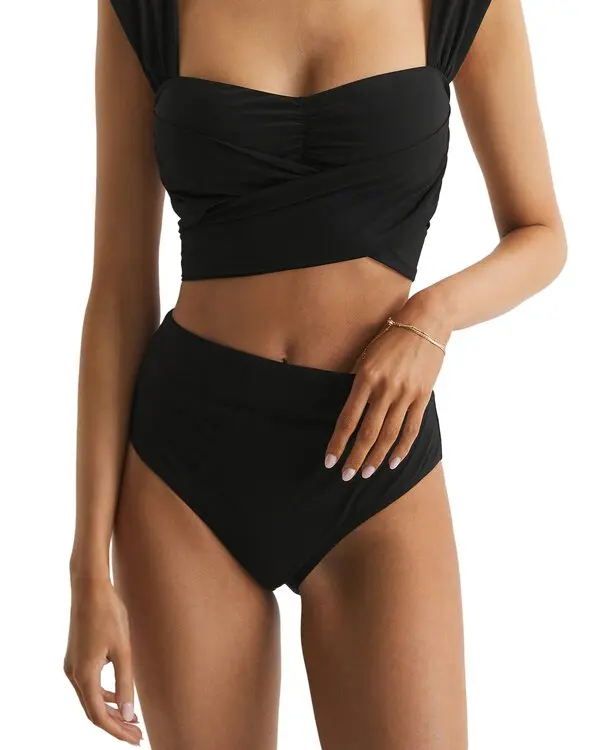 REISS Cristina High Waist Bikini Bottom