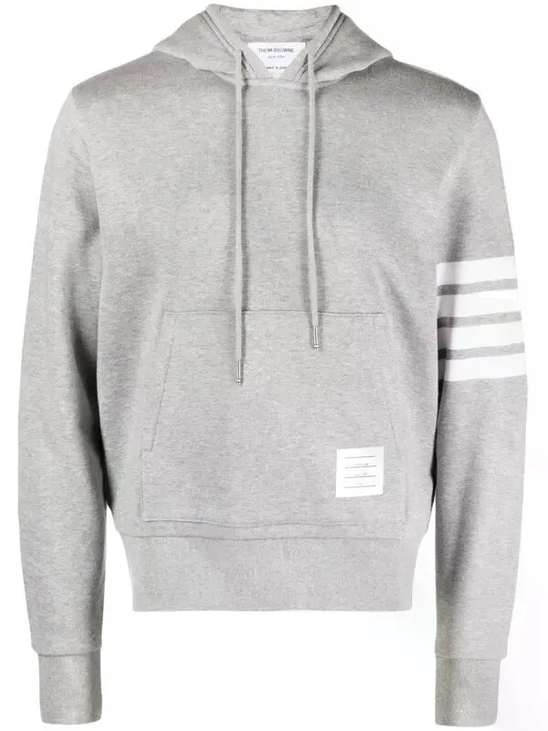 Thom Browne Hector-embroidered Loopback Hoodie