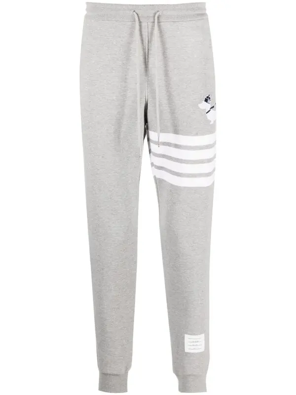 Thom Browne Hector-embroidered Track Pants