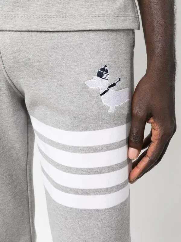 Thom Browne Hector-embroidered Track Pants