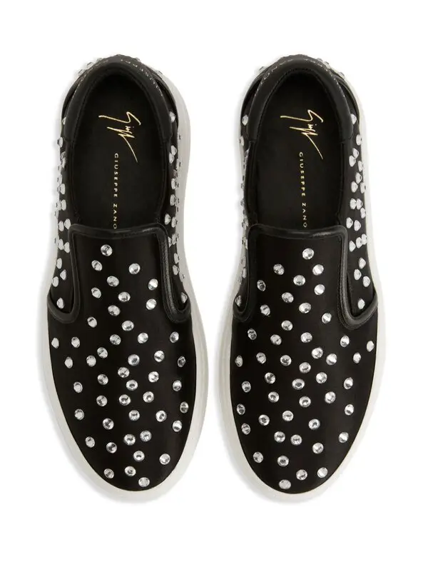 GIUSEPPE ZANOTTI Gz94 Slip-on Sneakers - Black