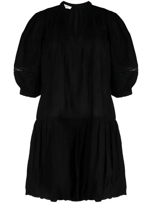 Sea Loren V-neck Cotton Minidress