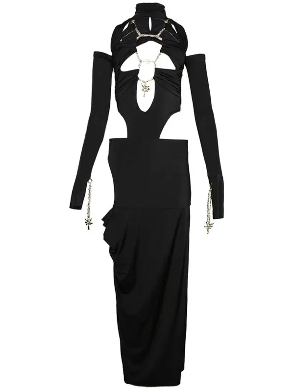 DI PETSA Temptress Cut-out Dress - Black