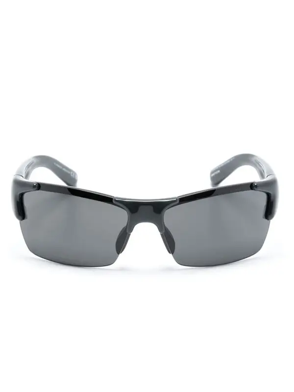 Moncler Spectron Rectangle-frame Sunglasses