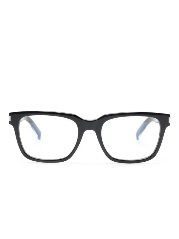 Saint Laurent Rectangle-frame Glasses - Black