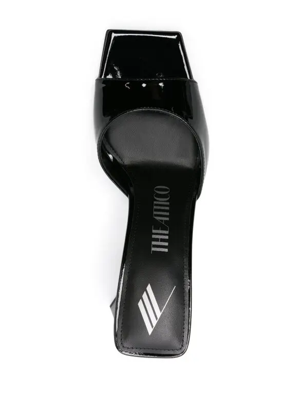 Attico 85mm Devon Sandals - Black