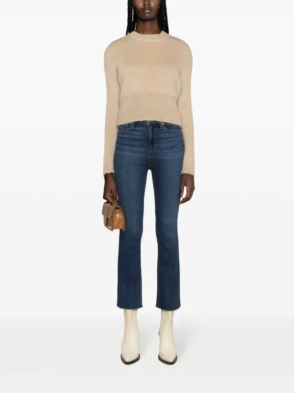 Paige Claudine Flare Leg Jeans - Blue