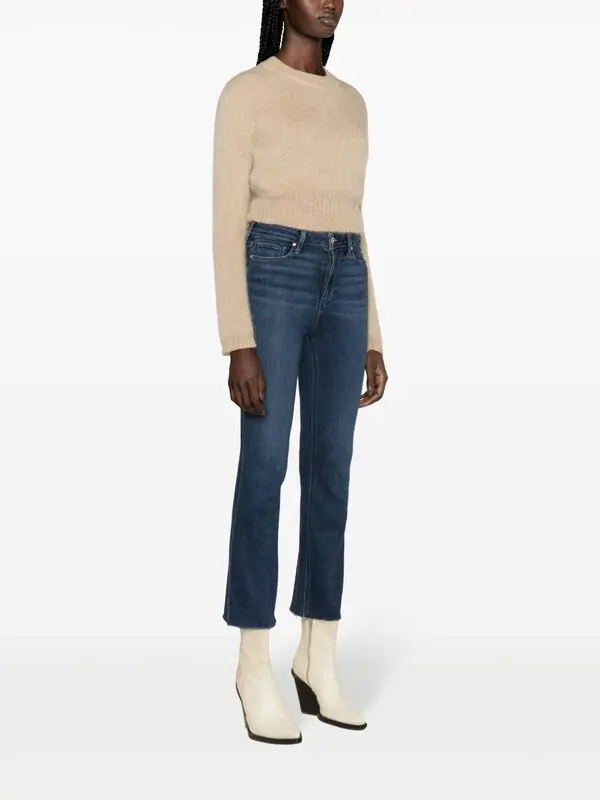 Paige Claudine Flare Leg Jeans - Blue