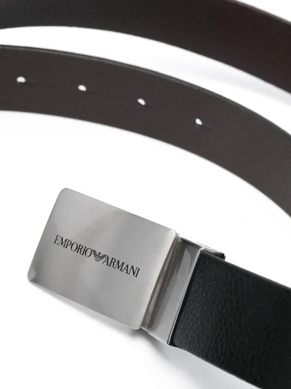 Emporio Armani Logo Belt