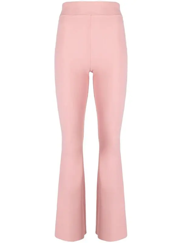 Chiara Boni La Petite Robe Venusette Flared Trousers - Pink