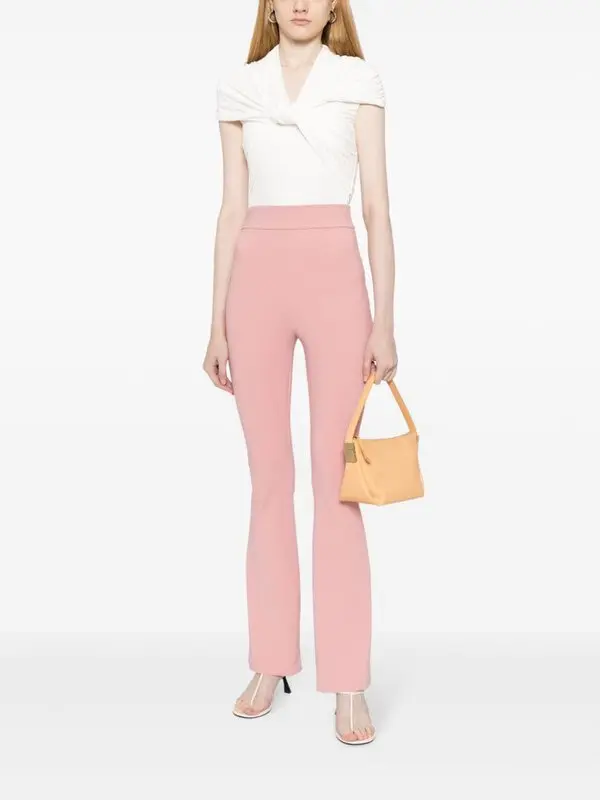 Chiara Boni La Petite Robe Venusette Flared Trousers - Pink