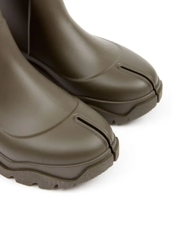 MAISON MARGIELA Tabi Rain Boots - Brown