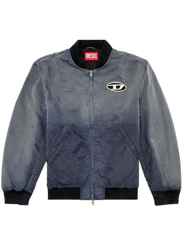 DIESEL® J-kepes Bomber Jacket - Grey