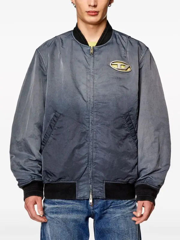 DIESEL® J-kepes Bomber Jacket - Grey