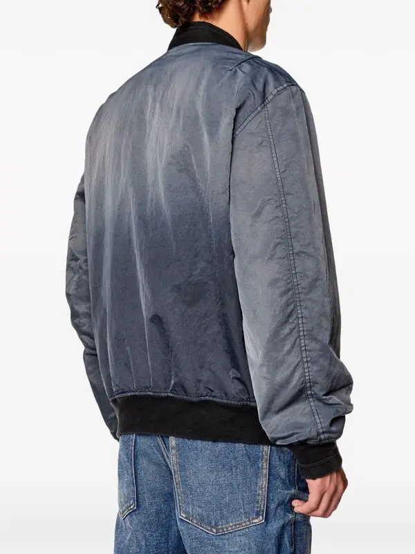 DIESEL® J-kepes Bomber Jacket - Grey