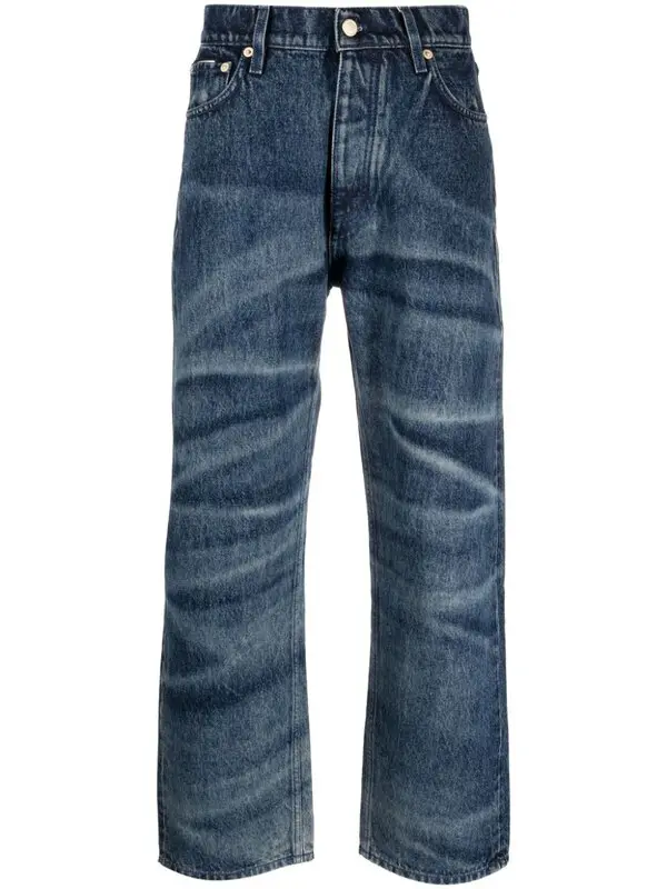 Eytys Logo-patch Wide-leg Jeans