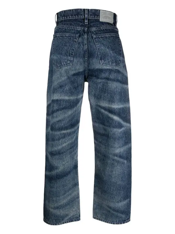 Eytys Logo-patch Wide-leg Jeans