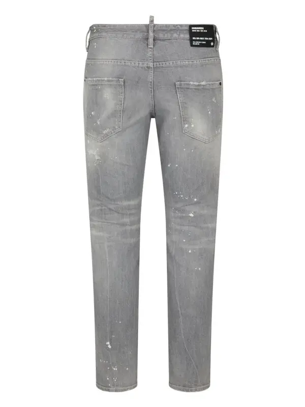 Dsquared2 Distressed Paint-splatter Jeans