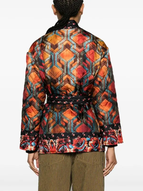 PIERRE-LOUIS MASCIA Self-tied Quilted Jacket