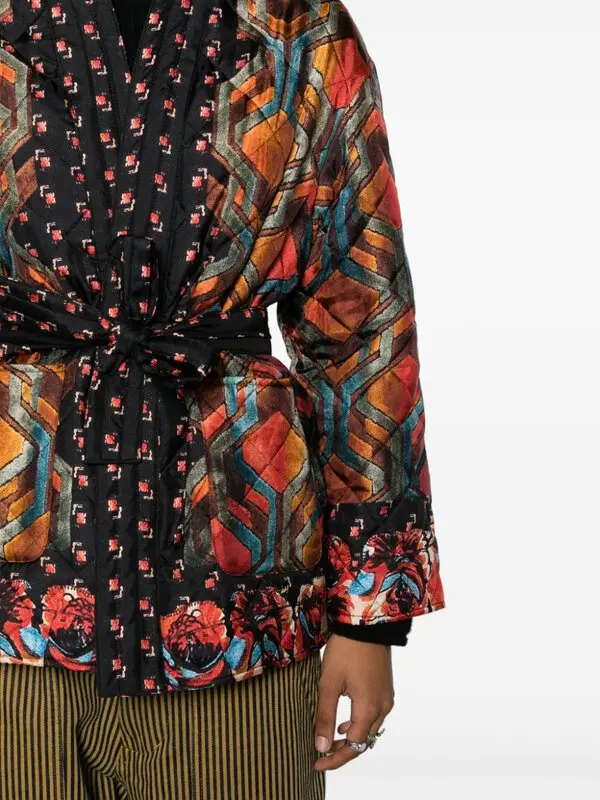 PIERRE-LOUIS MASCIA Self-tied Quilted Jacket