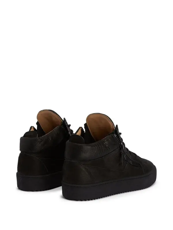 GIUSEPPE ZANOTTI Kriss Mid-top Sneakers - Black