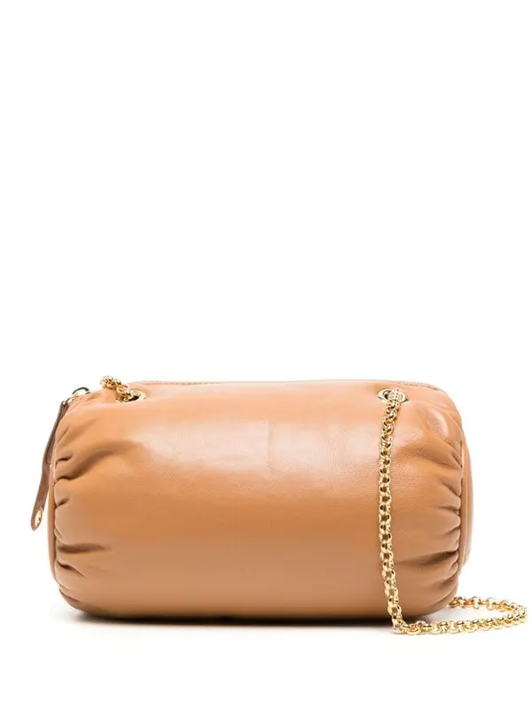 MARINE SERRE Pillow Leather Shoulder Bag