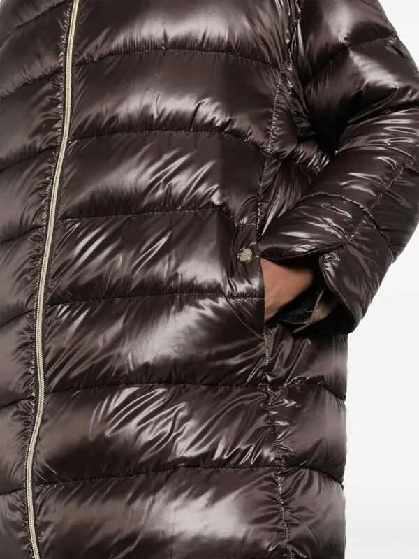 Herno Matilde Padded Coat - Brown