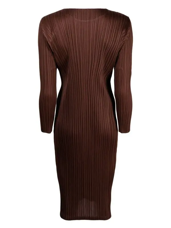 issey miyake brown dress NC Basics 4 Dress in Brown