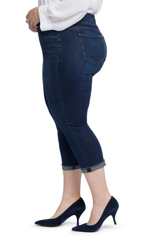 NYDJ Chloe Fray Cuff Capri Jeans - Northbridge