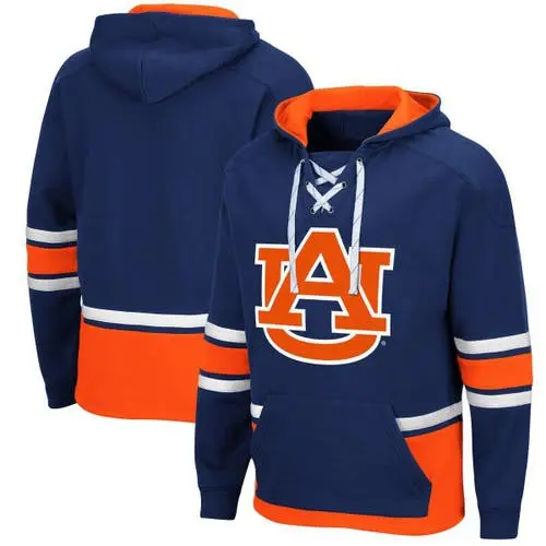 COLOSSEUM Auburn Tigers Lace Up 3.0 Pullover Hoodie