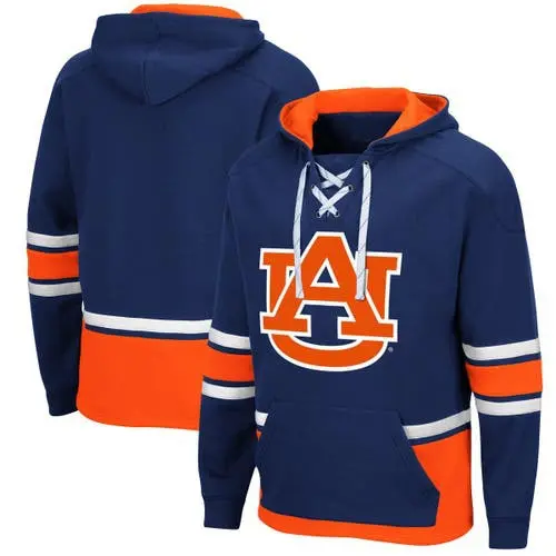COLOSSEUM Auburn Tigers Lace Up 3.0 Pullover Hoodie