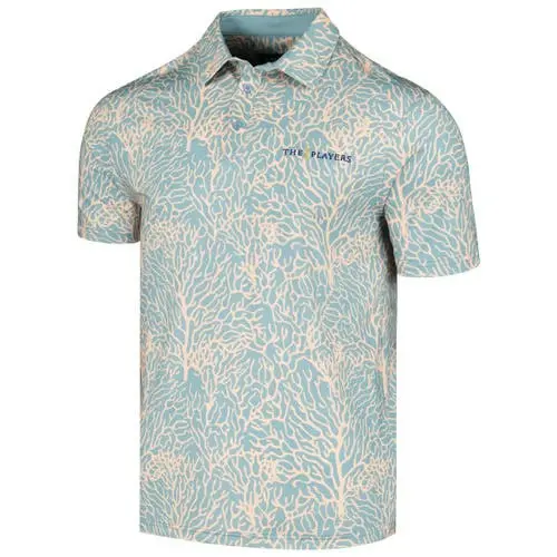 FLOMOTION The Players Coral Reef Polo