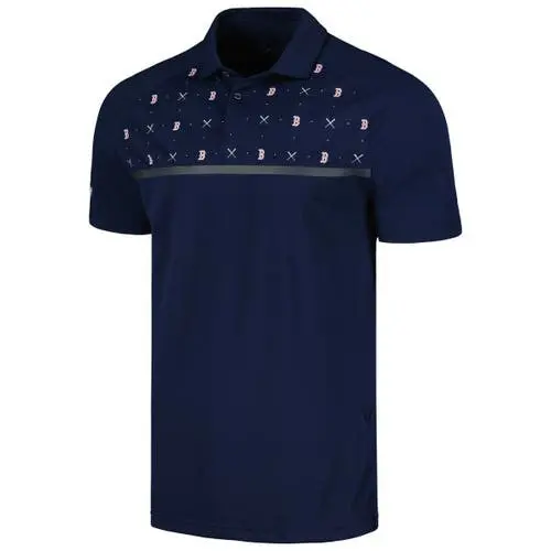 LEVELWEAR Boston Red Sox Sector Batter Up Raglan Polo
