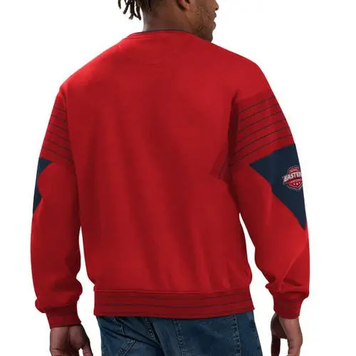 STARTER Washington Capitals Faceoff Pullover Sweatshirt