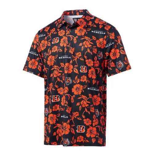 Reyn Spooner Cincinnati Bengals Pua Performance Polo