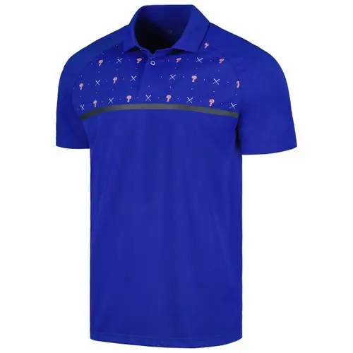 LEVELWEAR Philadelphia Phillies Sector Batter Up Raglan Polo