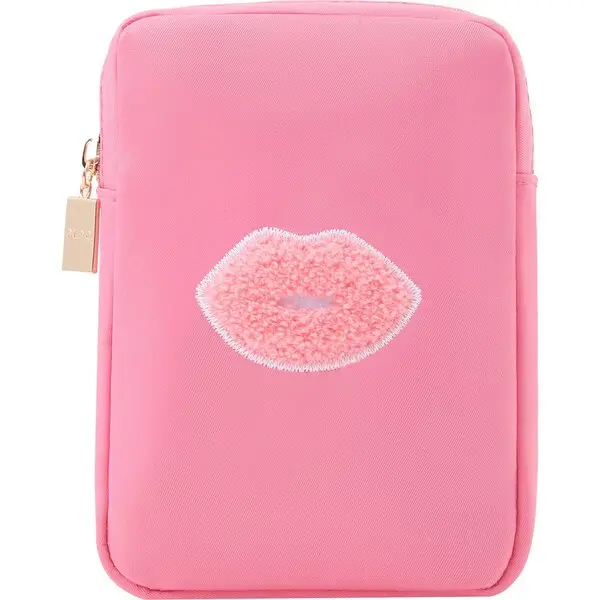 BLOC BAGS Mini Kiss Cosmetics Bag - Bubblegum Pink