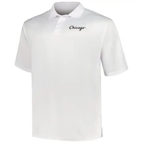 Profile White Chicago White Sox Big & Tall Two-pack Solid Polo Set