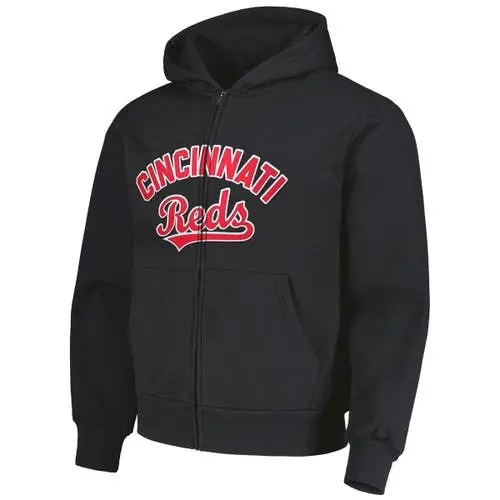 PLEASURES Cincinnati Reds Opening Day Full-zip Hoodie