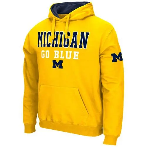 COLOSSEUM Michigan Wolverines Sunrise Pullover Hoodie