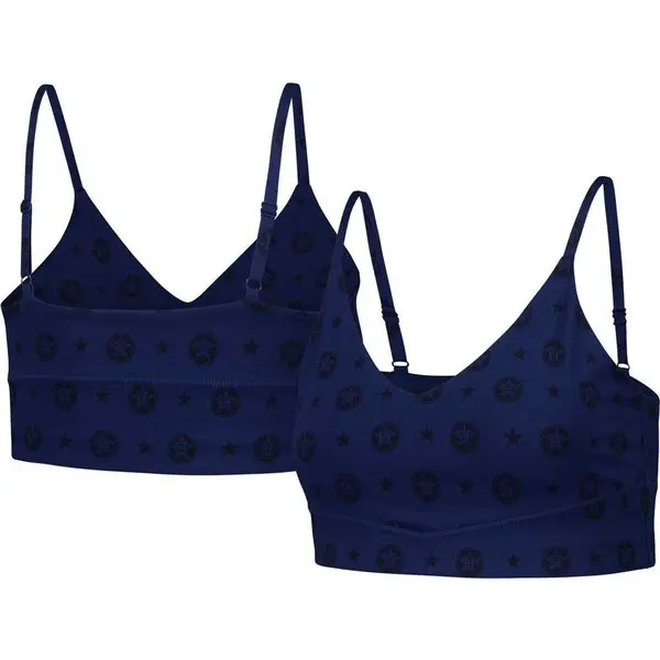 Terez Houston Astros Active Bra - Navy